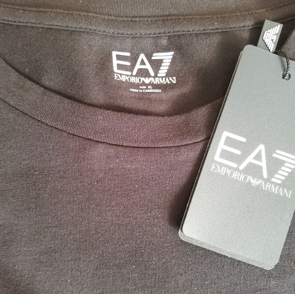 Emporio Armani | Shirts | New Mens Emporio Armani Ea7 Long Seeve Tee ...